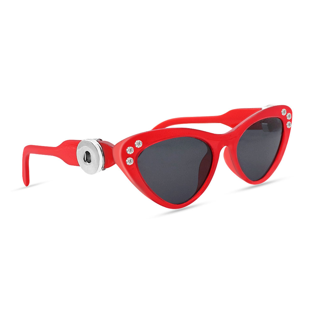 snap glasses snap sunglasses with 2 buttons fit 18-20mm snaps