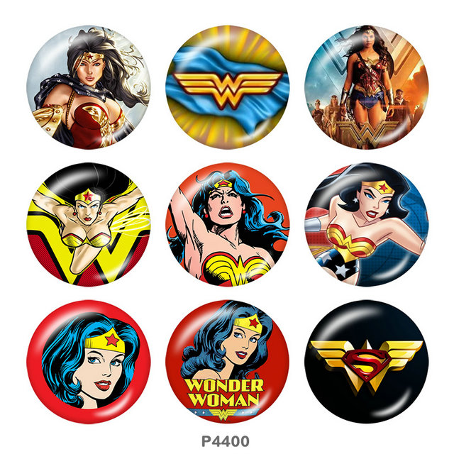 20MM Cartoon Painted metal snaps buttons