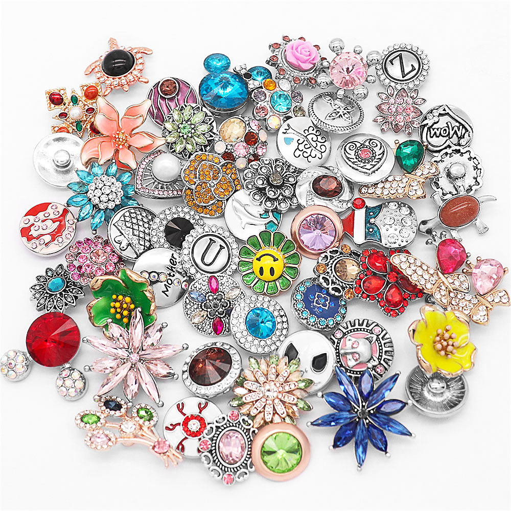 20pcs set of mixed Color randomised 20MM High quality alloy rhinestones ...