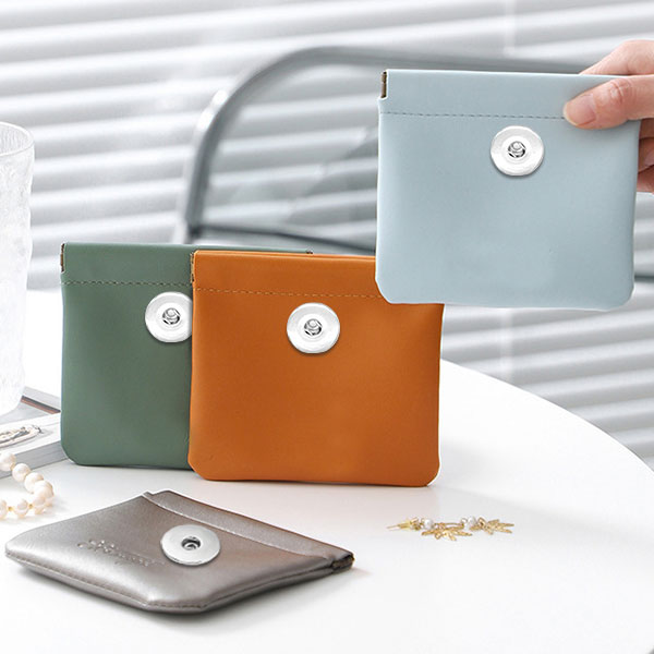 Cable storage bag automatically closes cable headset mini portable ...