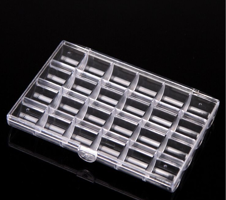 snaps chunks box 18*12*2.5CM plastics display and save box