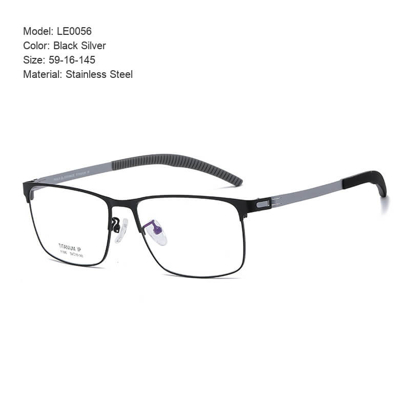 Stainless Steel Eyeglasses LE0056