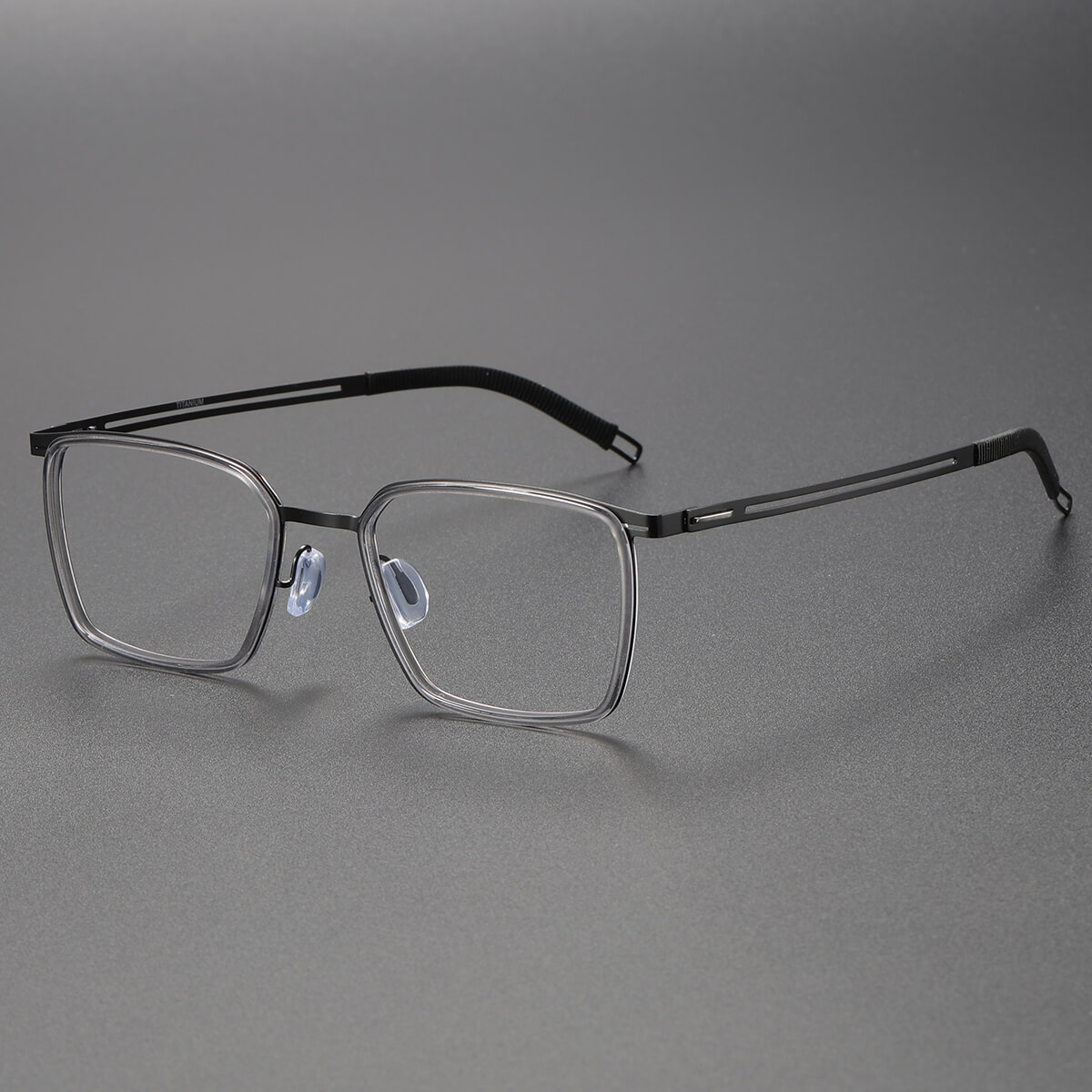 Clear Blue Light Glasses LE0177 - Protective Titanium Frames