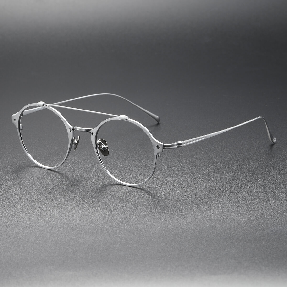Silver Glasses LE0354 - Titanium Crafted Aviator Eyewear