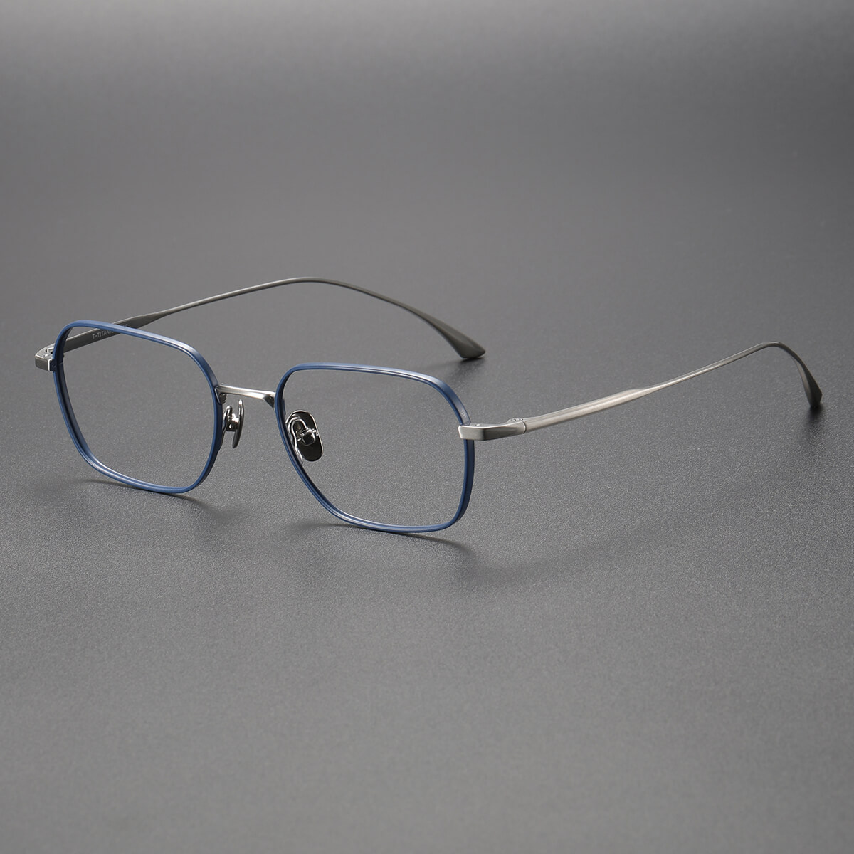 Blue Eyeglass Frames LE0499 - Titanium Oval Glasses | Olet Optical