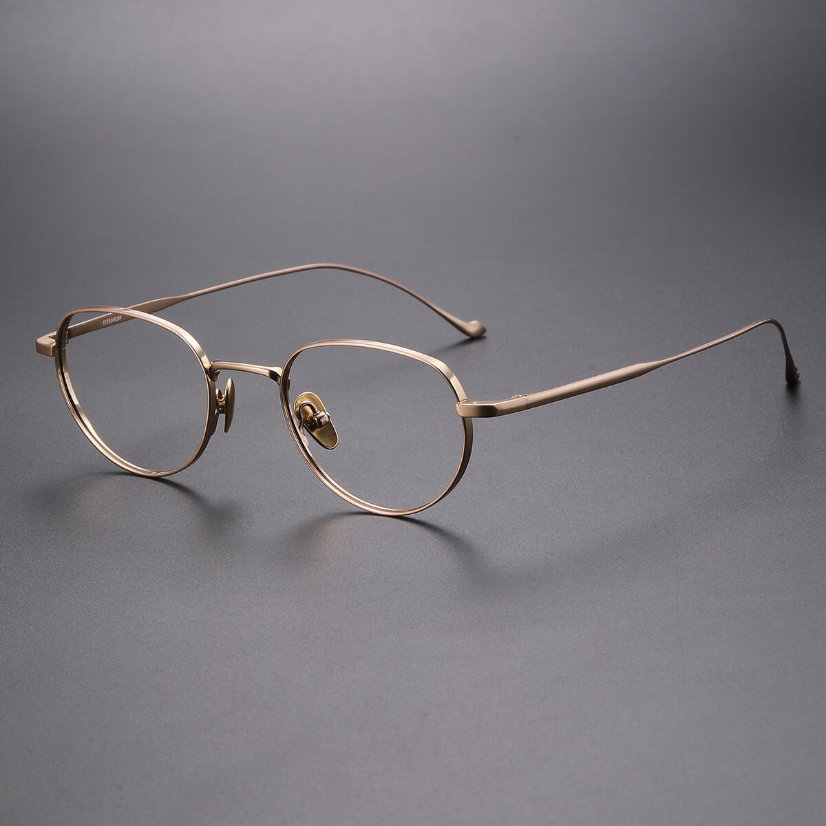 US$ 45.98 - Pure Titanium Glasses LE1080 - Gold - www.oletoptical.com