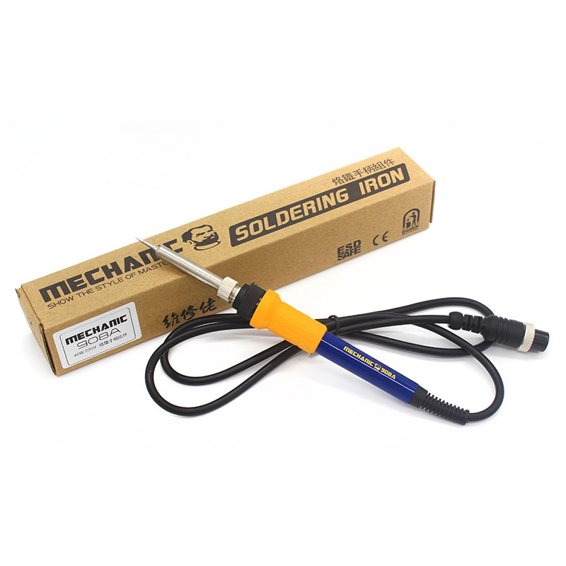 US$ 3.74 - Mechanic Soldering iron handle HK-908A(45W)/HK-908F(60W)/HK ...