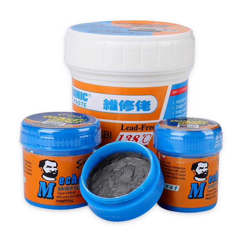 US$ 21.83 - MECHANIC low-temperature Lead-Free solder paste （4258）138C ...