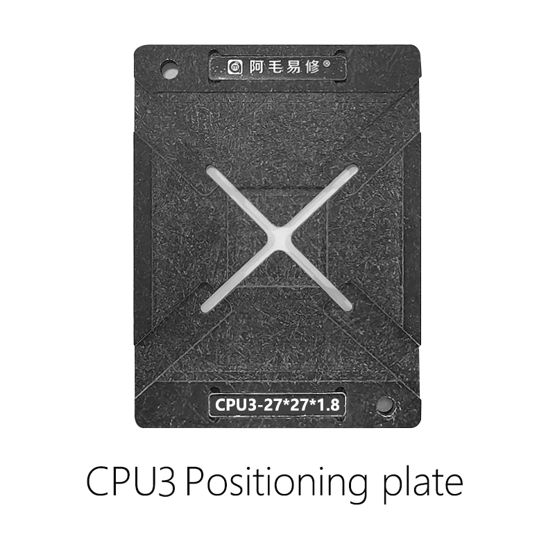 US$ 2.52 - AMAOE LCD TV CPU3 reballing kit 0.20MM steel mesh for TU10 ...