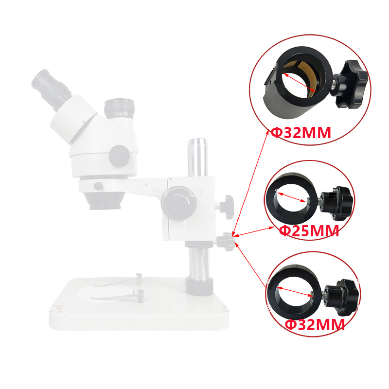 US$ 1.41 - Microscope Limit Ring Column Fixing Ring Snap Ring Bracket ...