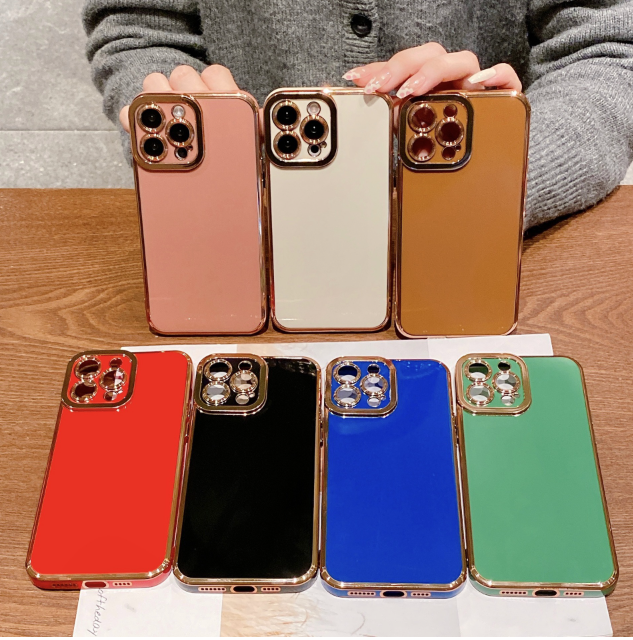 Copy 6D electroplating is suitable for Apple 13/12 mobile phone case ...