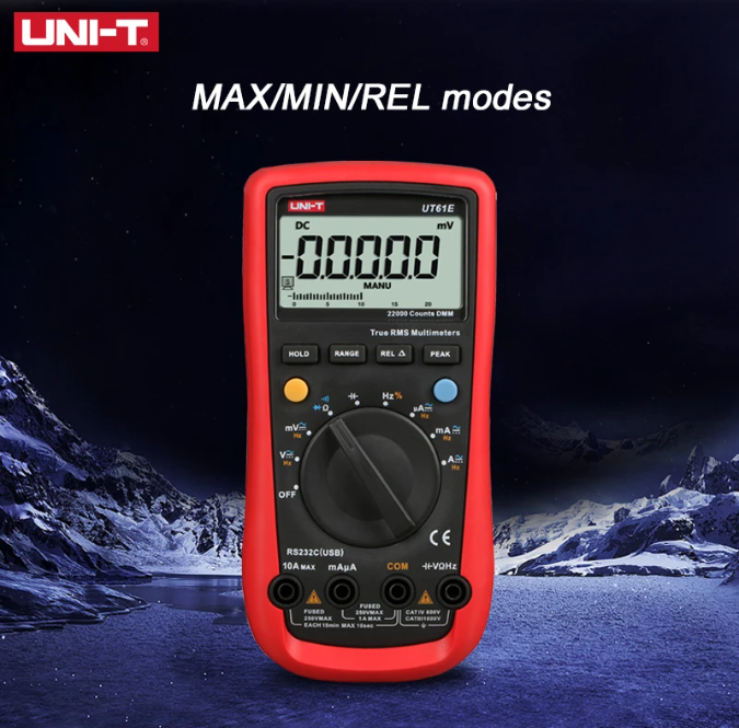 US$ 51.89 - UT61E Digital Multimeter true rms AC DC Meter Software CD ...