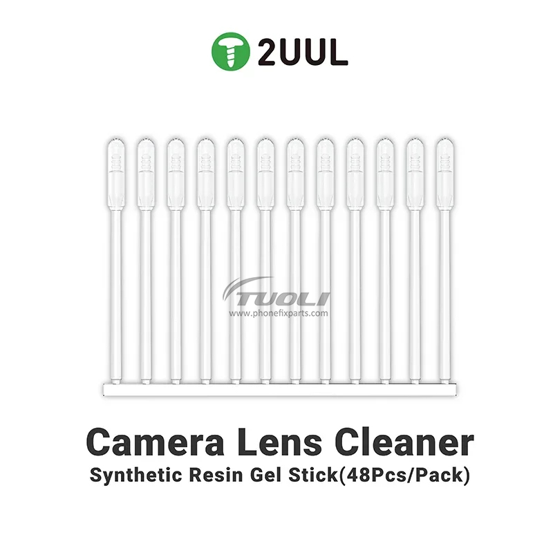 US$ 2.26 - 2UUL CL21 48PCS/Pack Camera Lens Cleaner Synthetic Resin Gel Stick No Residue Dust ...