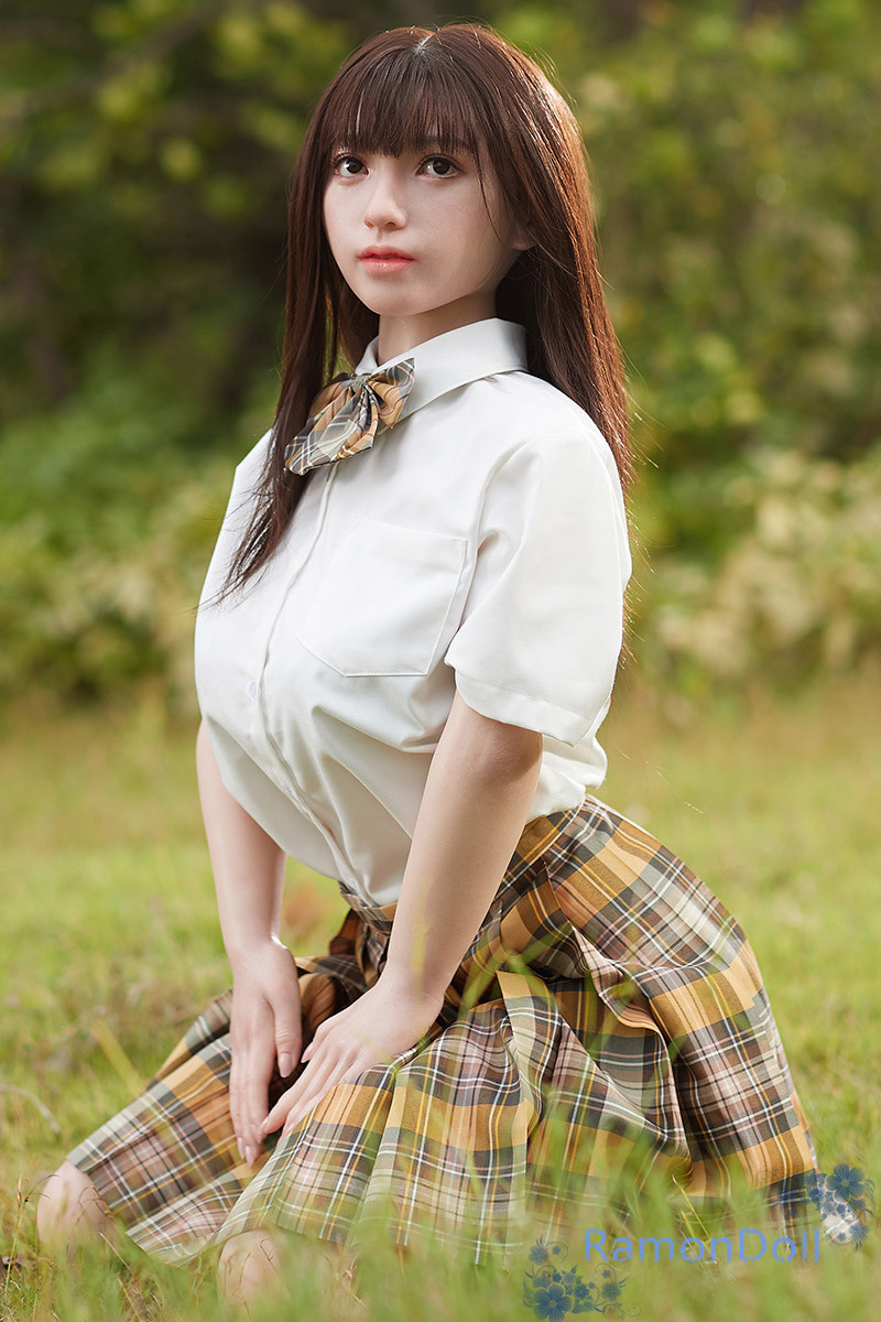 164cm T22 米藤（Miteng） Top sino Doll JK制服姿 高級シリコンラブドール