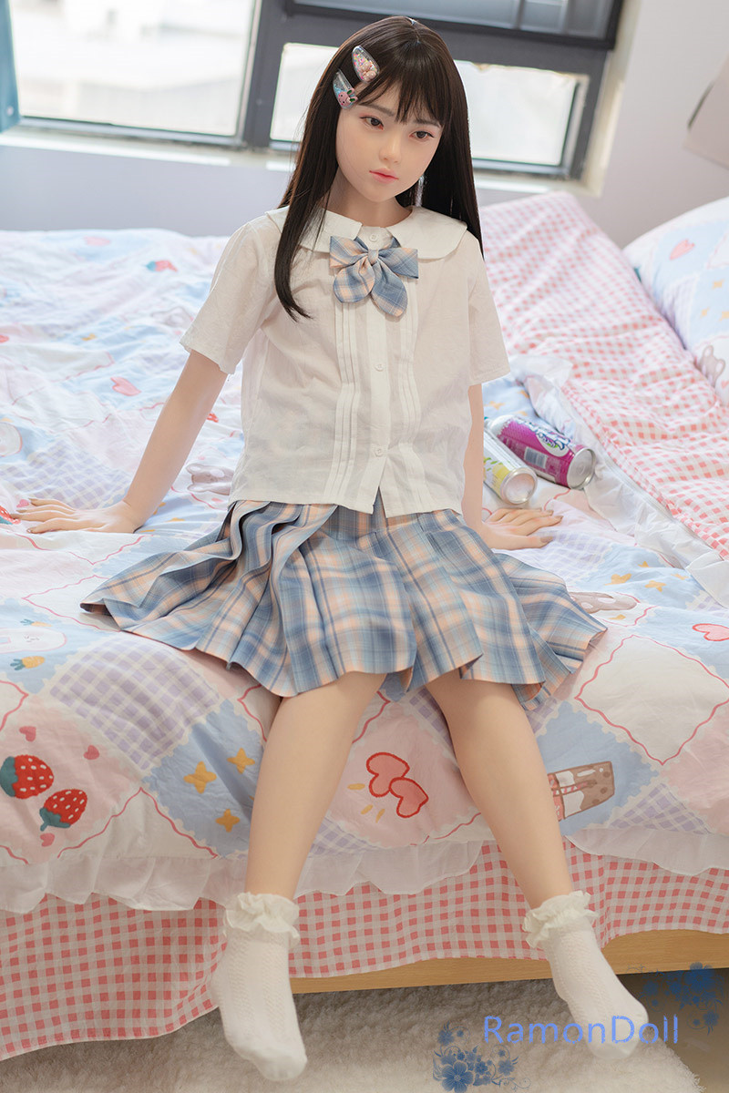 WAXDOLL 142cm貧乳 清純なラブドール 高校生制服リアルドール