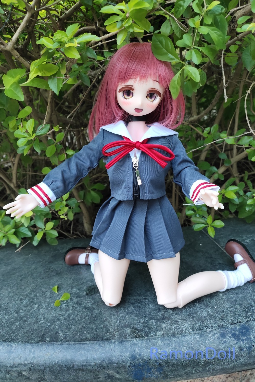 40cm TPEボディ+ BJD Mini Doll ミニドール両手足 顔メイクがカスタマイズ可【新発売】