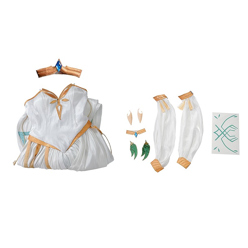 Genshin Impact The Greater Lord Rukkhadevata Cartoon Cosplay Costume Outfit