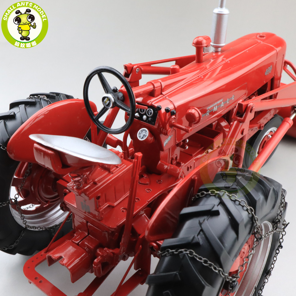 1/16 SPECCAST FARMALL 400 TRACTOR WITH LOADER AND CHAINS Diecast Model ...