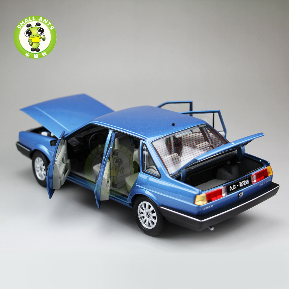 1/18 Welly VW Volkswagen Santana Passat B2 Diecast Model Car Toys Kids ...