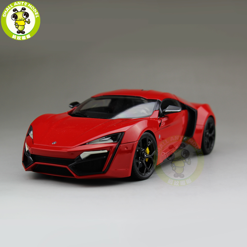 1/18 Autocraft Lykan Hypersport Racing Car Diecast Model Car Toys Kids ...