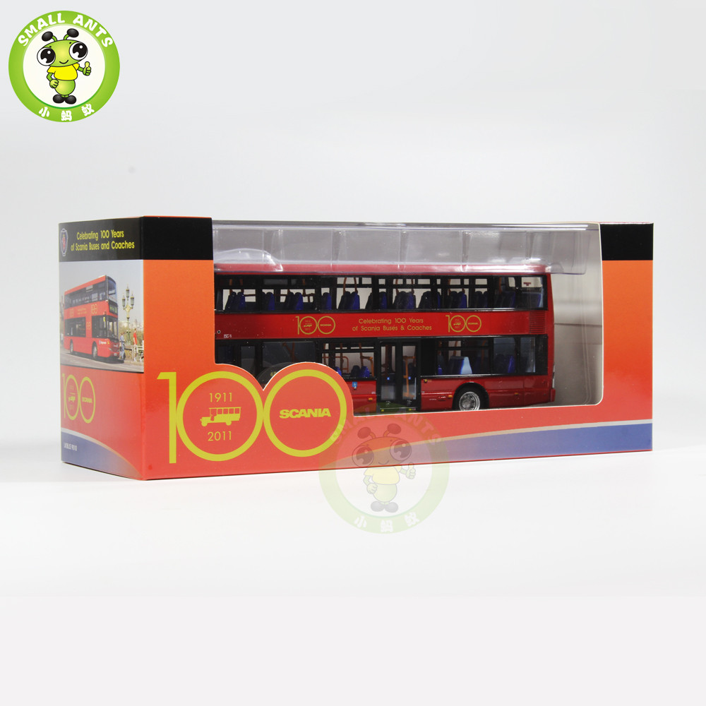 1/76 CMNL UKBUS 9010 Scania OmniCity Stagecoach London diecast model car Double Decker Bus ...