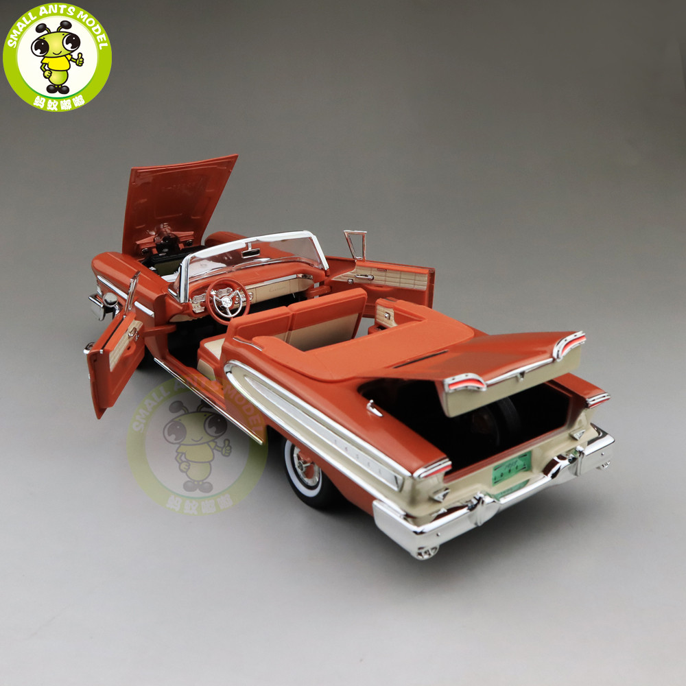 1/18 1958 Ford EDSEL CATITION Road Signature Diecast Model Car Toys ...