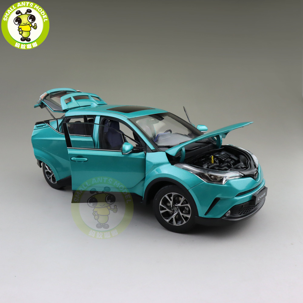 1/18 Toyota CHR C-HR Diecast SUV Car Model TOYS KIDS Boy Girl Gift Blue ...