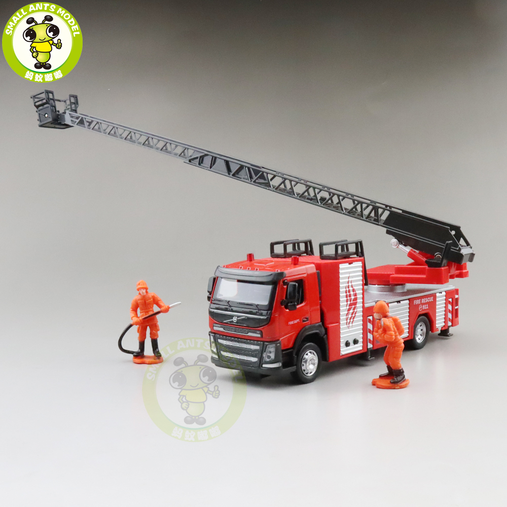 1/50 Volvo FM Ladder Fire Truck Diecast Model CAR Truck Toys kids Gifts ...