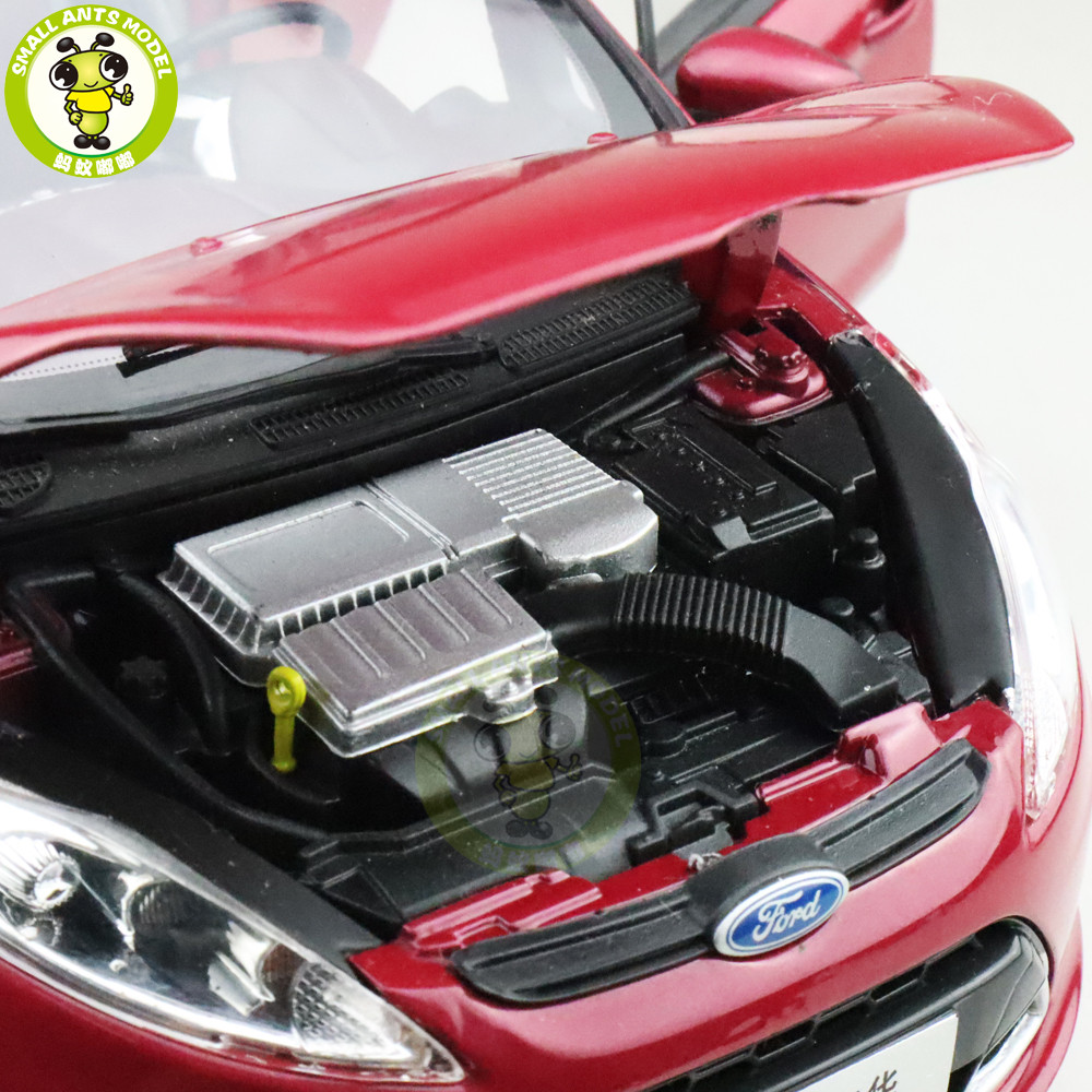 1/18 Ford FIESTA 2011 diecast car model Toys Boy Girl Gifts Red - Shop ...