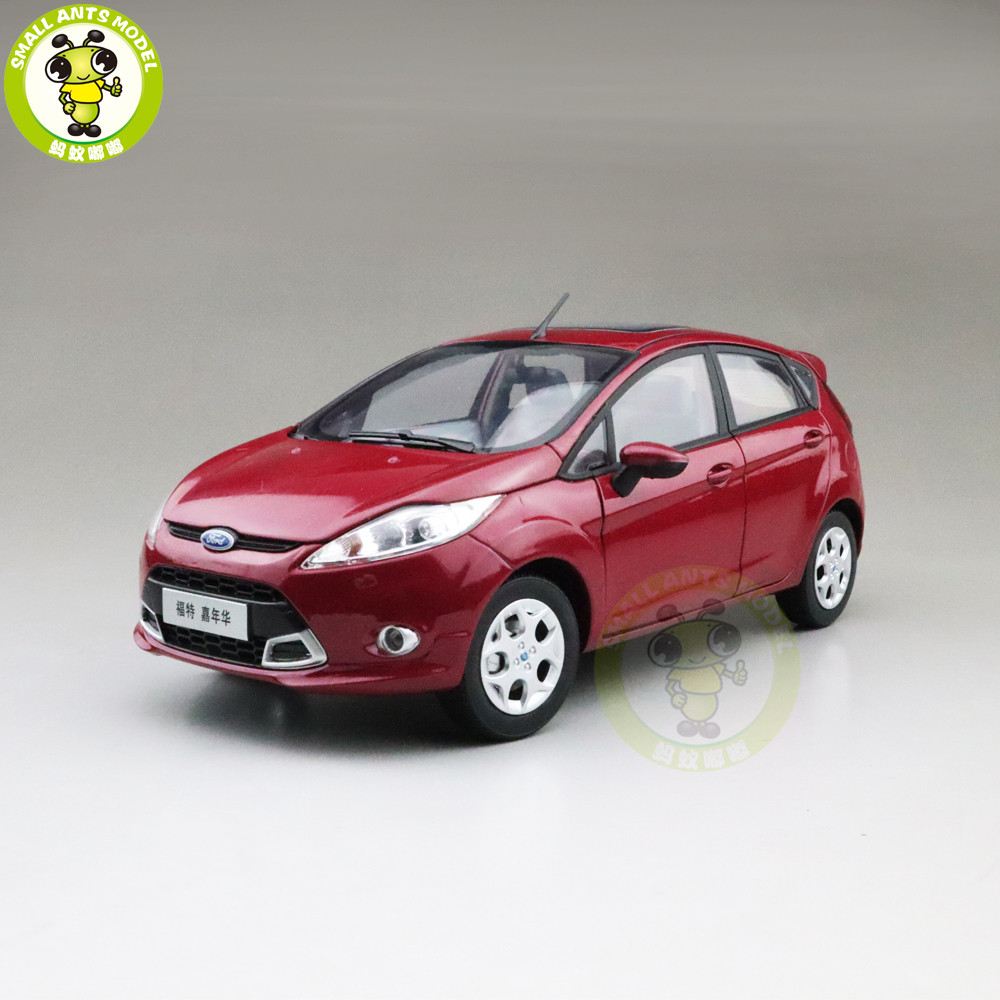 1/18 Ford FIESTA 2011 diecast car model Toys Boy Girl Gifts Red - Shop ...