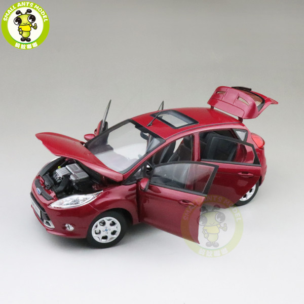 1/18 Ford FIESTA 2011 diecast car model Toys Boy Girl Gifts Red - Shop ...