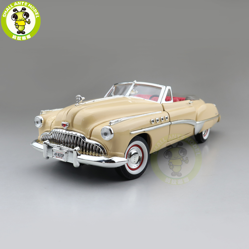 1/18 Buick 1949 Roadmaster Diecast Model Car Toys Boys Girls Gifts ...