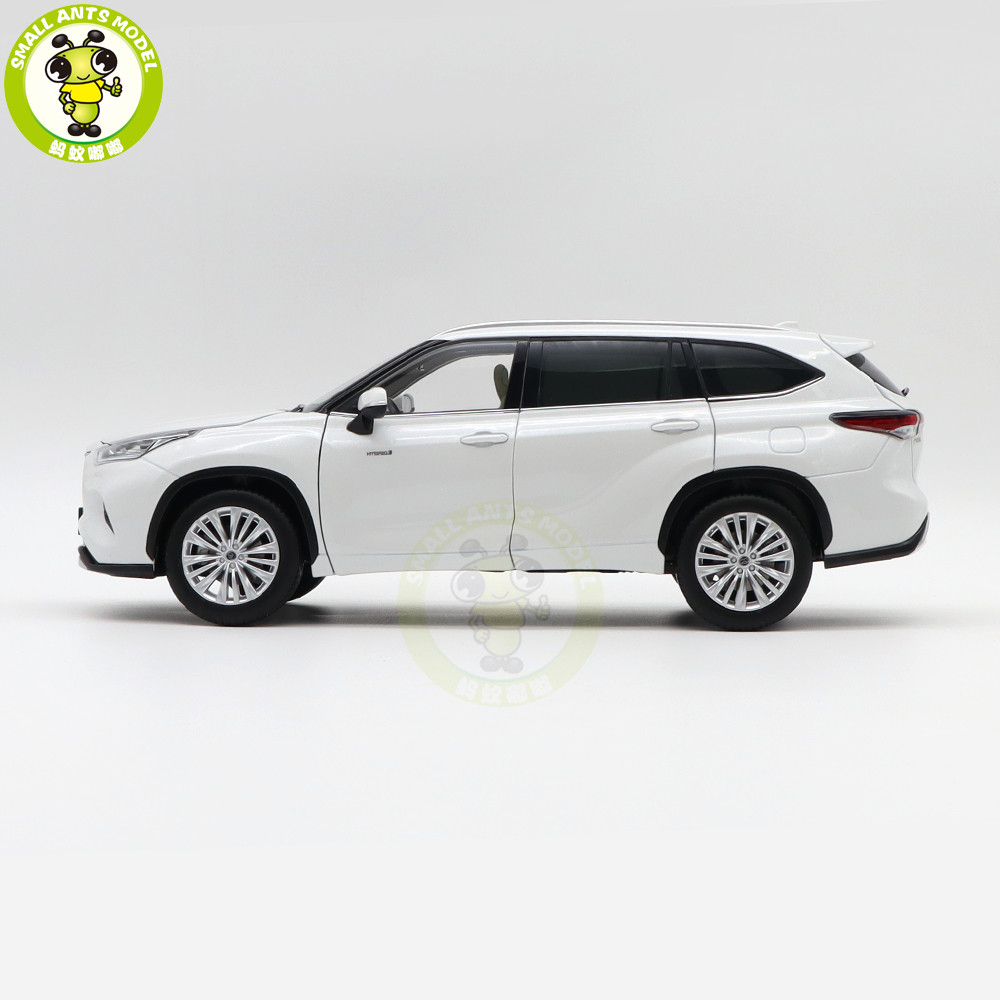 1/18 Toyota Highlander 2021 Diecast Model Toy Car Boys Girls Gifts ...