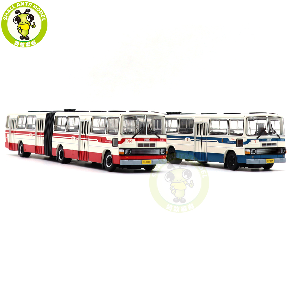 1/64 BEIJING BK670 Articulated City Bus Diecast Model Toys Car Boys ...