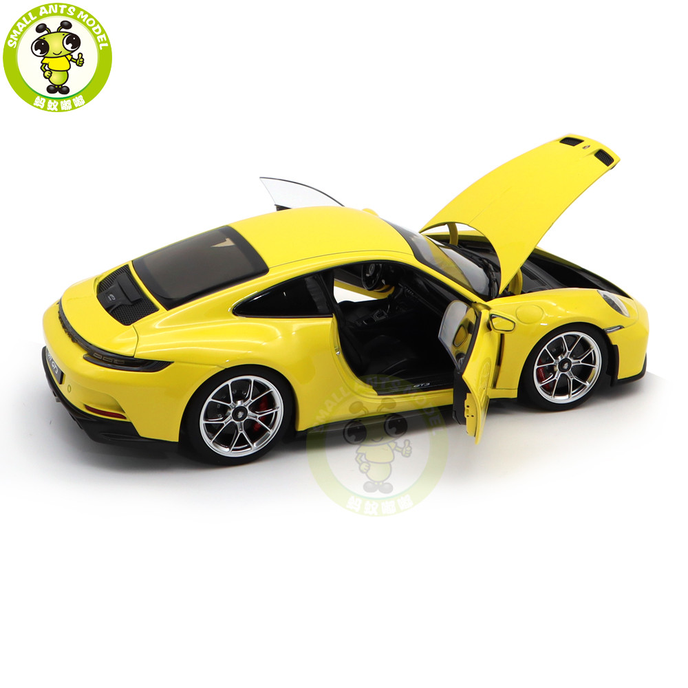 1/18 Porsche 911 992 GT3 Touring 2021 Norev 187312 Yellow Diecast Model ...