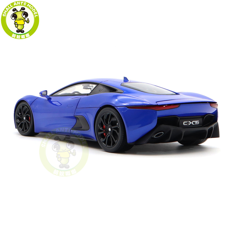 1/18 Land Rover Jaguar C-X75 Almost Real 810606 Blue Metallic Diecast ...