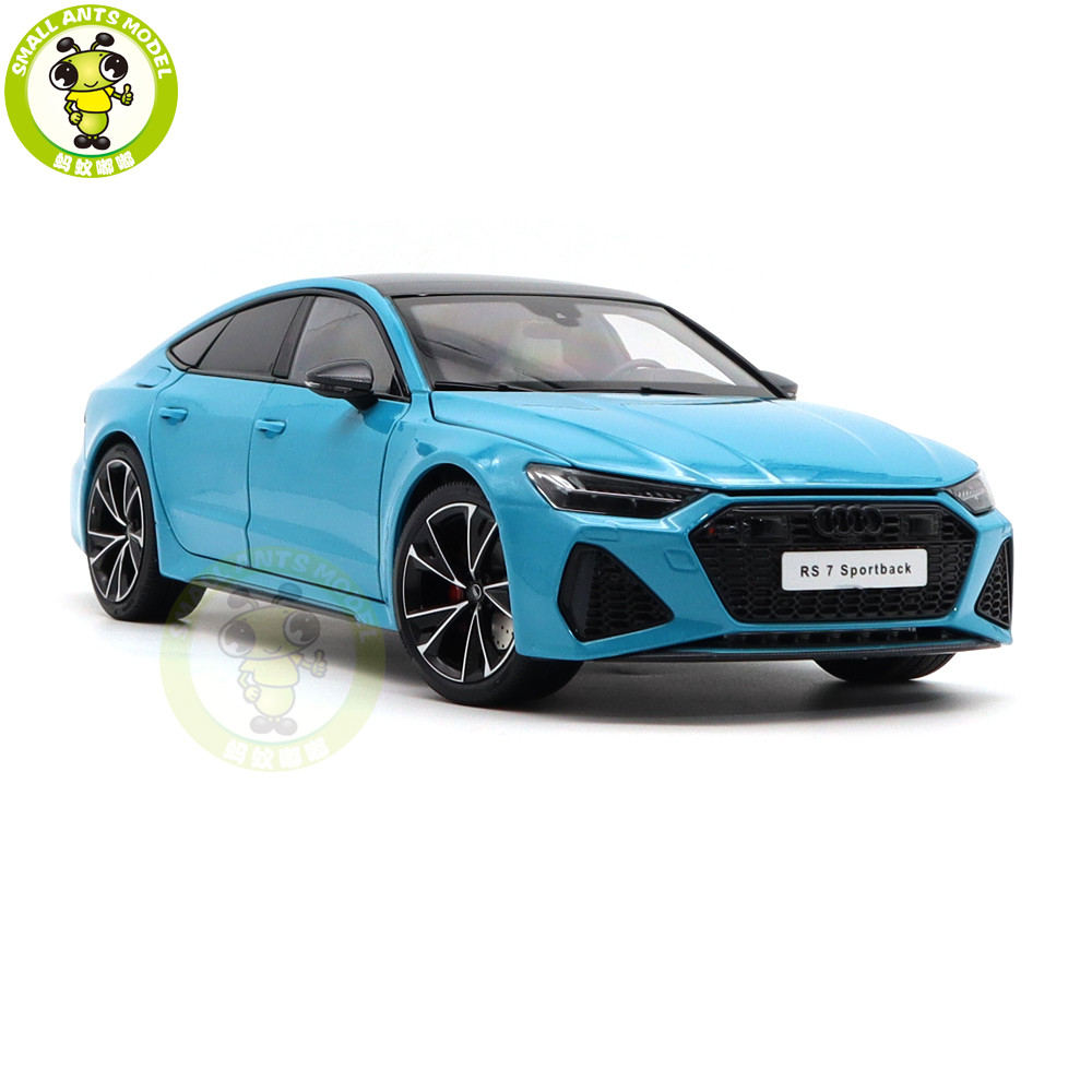 1/18 Audi RS 7 RS7 C8 Sportback 2021 Blue KengFai Diecast Metal Model Car Toys Gifts For Husband ...