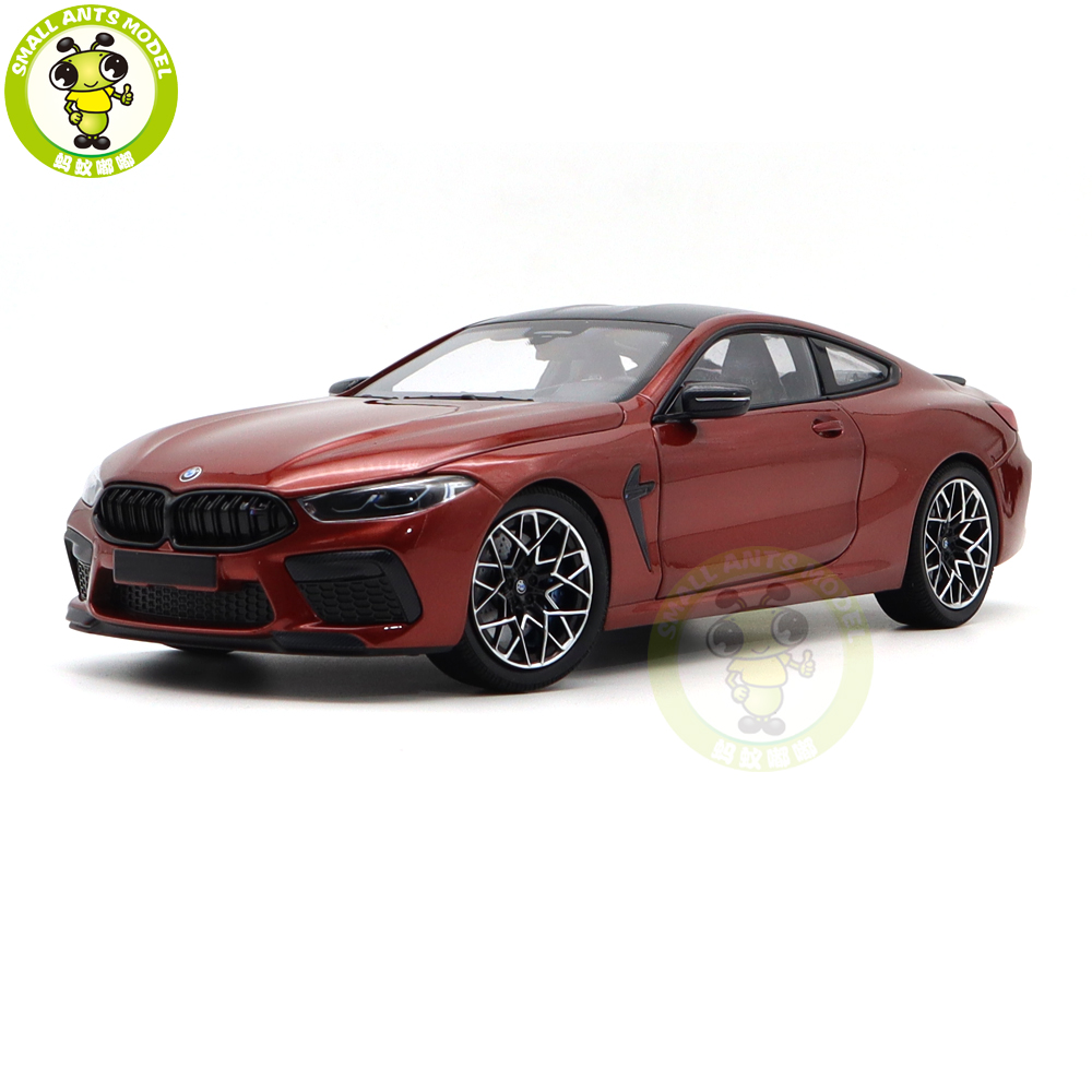 1/18 BMW M8 Coupe 2020 Red Metallic Minichamps 110029020 Diecast Model ...