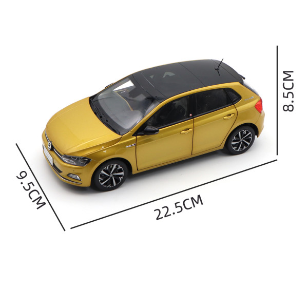 1/18 VW Volkswagen POLO PLUS Diecast Model Toy Car Gifts For Father ...