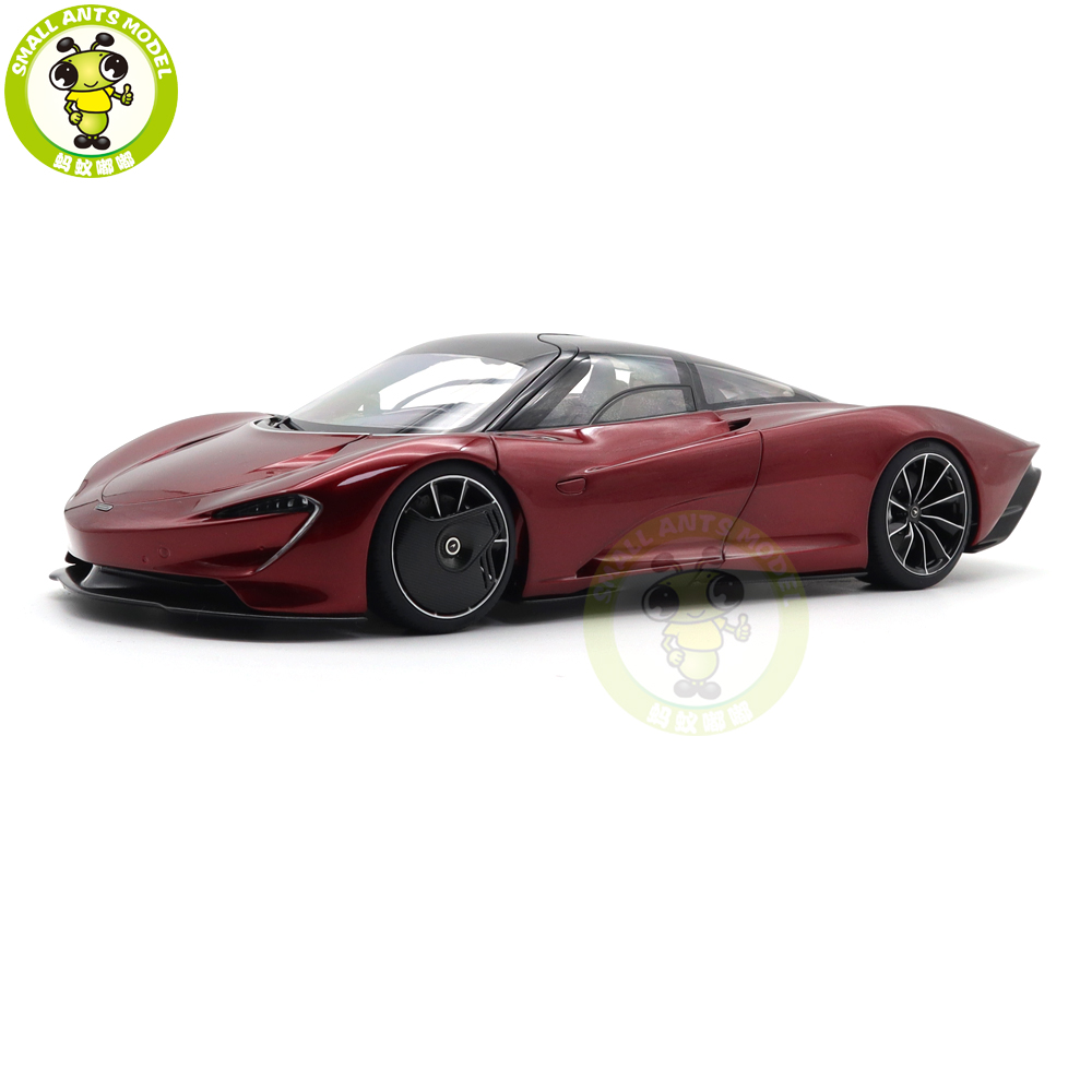 1/18 Autoart 76087 McLAREN SPEEDTAIL VOLCANO RED Model Car Gifts For ...