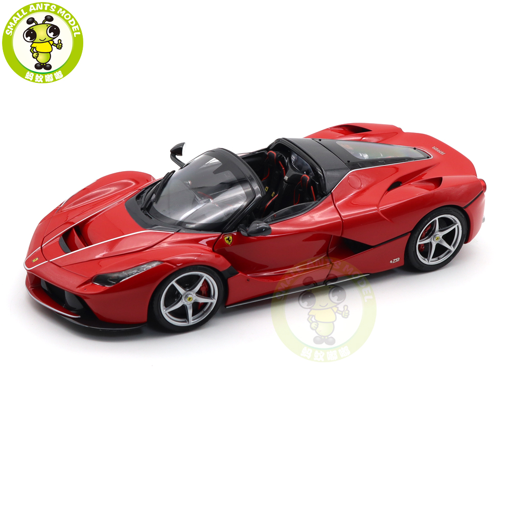 1/18 BBR 182231 Ferrari LaFerrari Aperta Rosso Corsa 322 Diecast Model ...