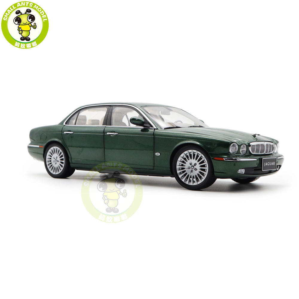 1/18 Almost Real 810502 Land Rover Jaguar XJ X350 XJ6 Green Diecast ...