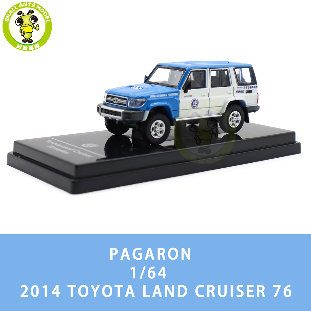 1/64 Paragon 2014 Toyota Land Cruiser 76 LC76 Diecast Model Toy Car ...