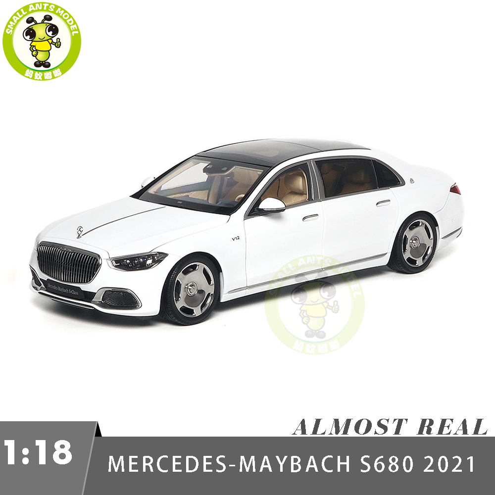 1/18 Mercedes Maybach S Class S680 2021 Almost Real 820116 White ...
