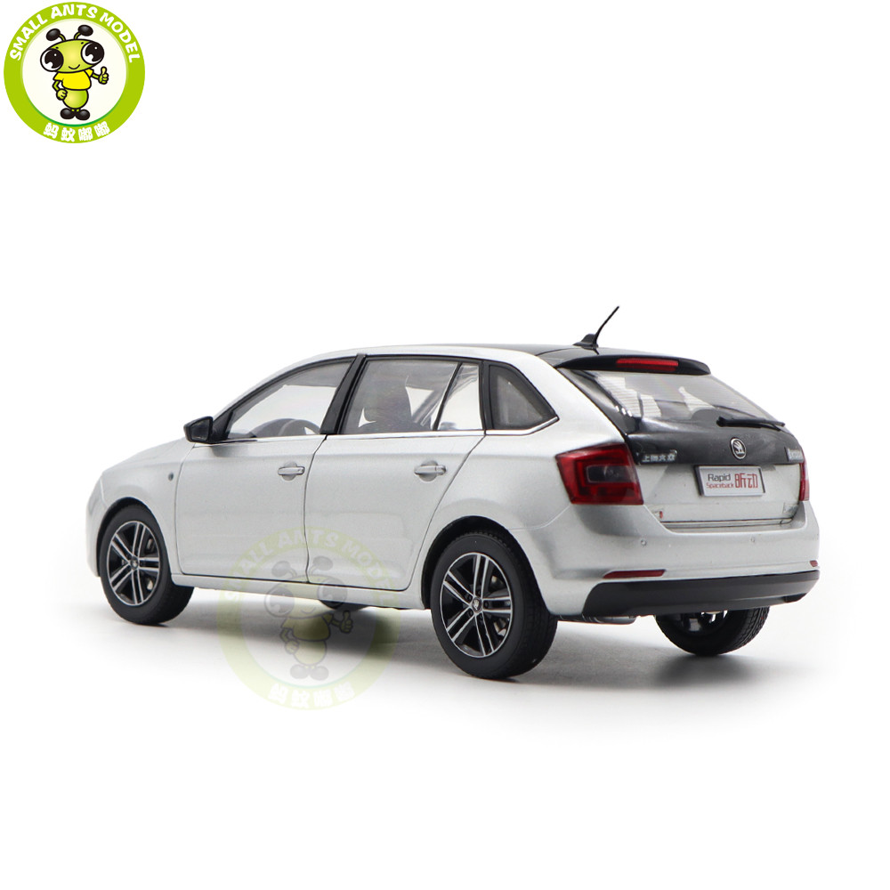 1/18 VW Skoda Rapid Spaceback Diecast Model Toy Car Gifts For Father ...