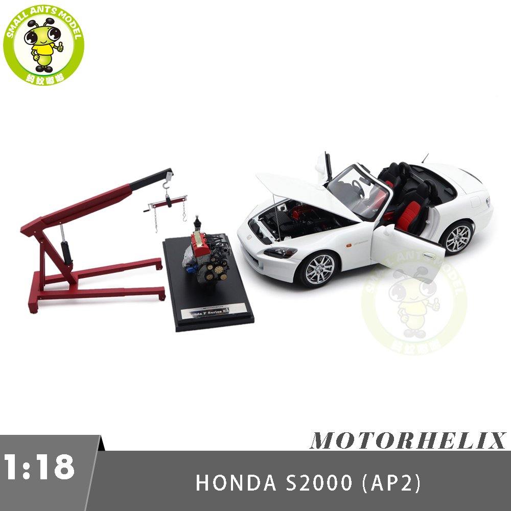 1/18 MOTORHELIX Honda S2000 AP2 Diecast Model Toy Car Gifts For Father ...