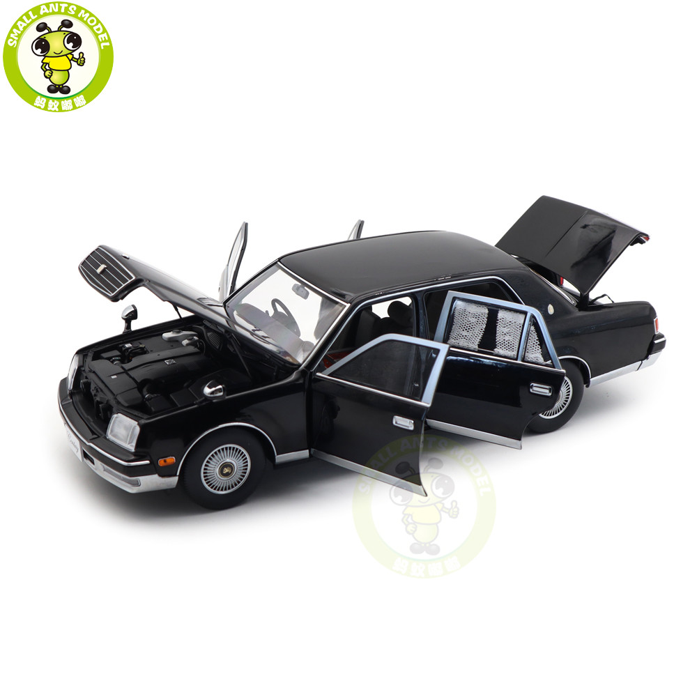 1/18 Toyota Century 1997 Almost Real 870201 Black Diecast Model Car ...