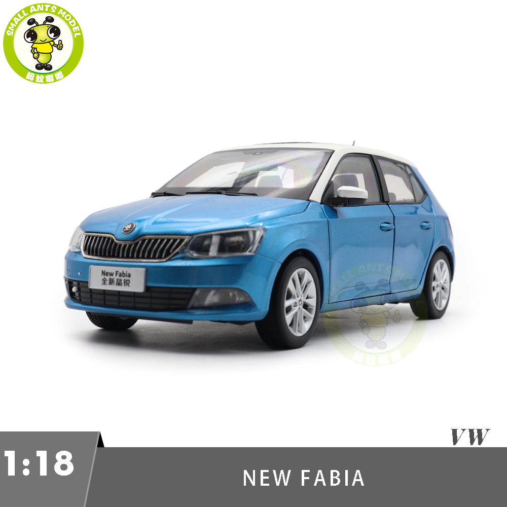 1/18 VW Skoda Fabia Diecast Model Toy Car Gifts For Father Friends ...