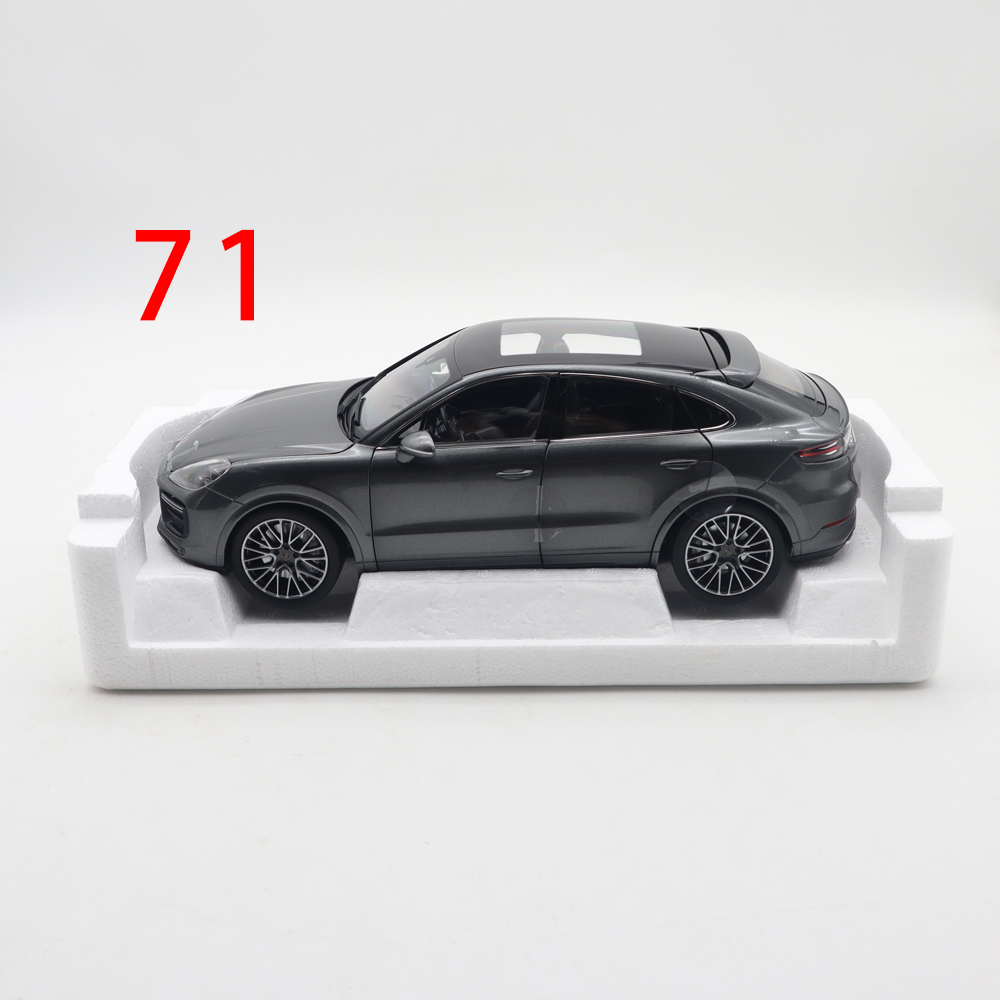 Defective 1/18 Porsche CAYENNE Turbo 2019 Norev 187671 Black Diecast ...