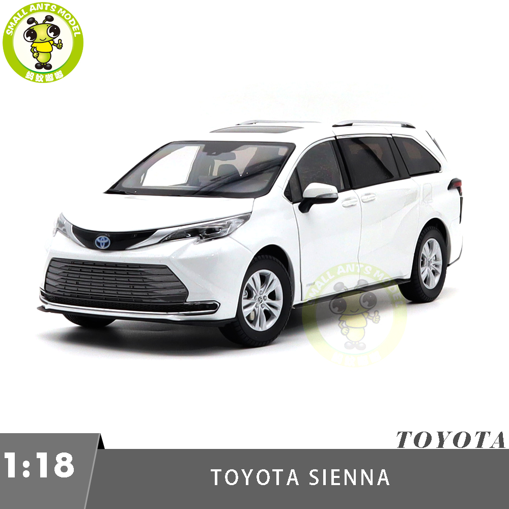 1/18 Toyota SIENNA MPV White Diecast Model Toys Car Gifts For Friends Father - Shop cheap and ...